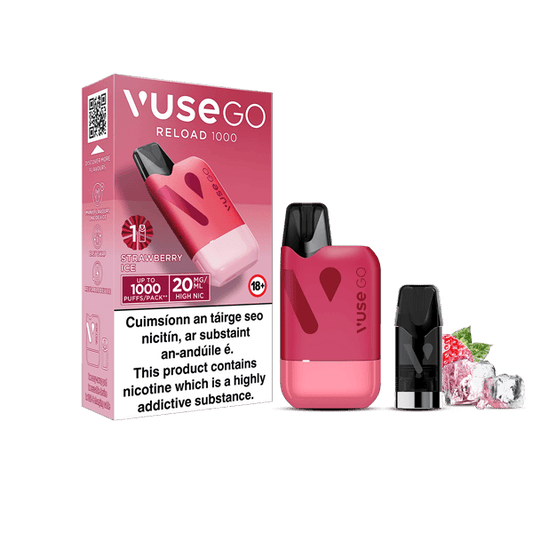 NEW VUSE GO RELOAD 1000 PREFILLED POD KITS