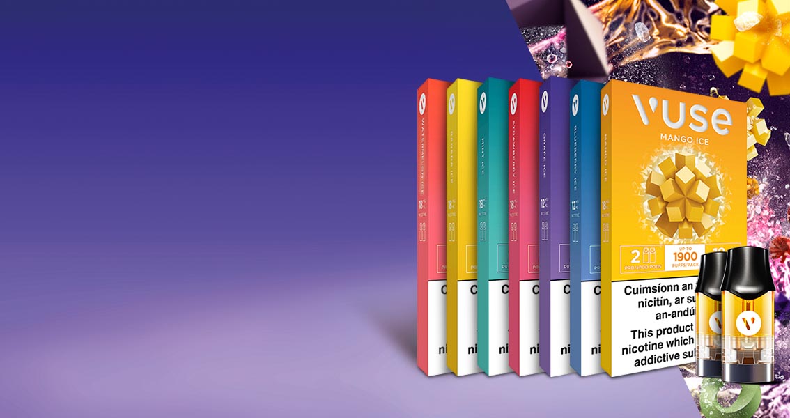 Vape Shop Ireland | E-Cigarettes & Vape Juice | Vuse Ireland