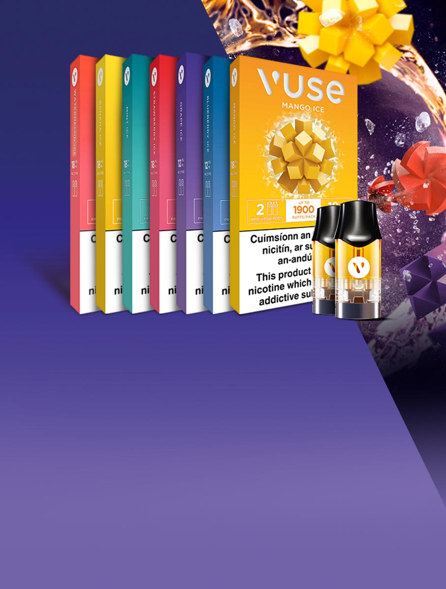 Vape Shop Ireland | E-Cigarettes & Vape Juice | Vuse Ireland